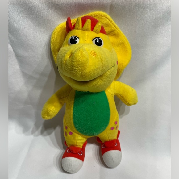 Barney | Toys | 4 Retro Y2k Barney Friends Bj Triceratops Yellow ...